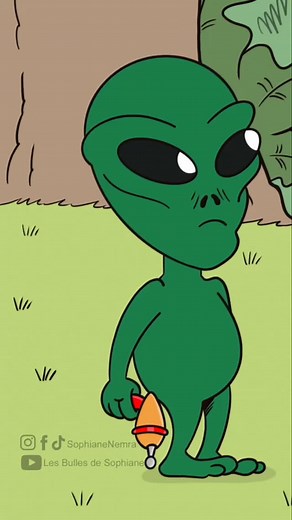 Ce serpent veut bouffer un alien #animation #humour #drole | Sophiane Nemra