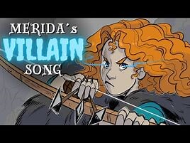 MERIDA'S VILLAIN SONG - Touch the Sky - ANIMATIC - Brave cover by Lydia the Bard