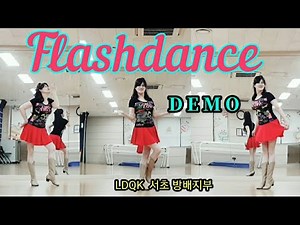 Flashdance Line Dance Beginner -Judy Rodgers(USA)