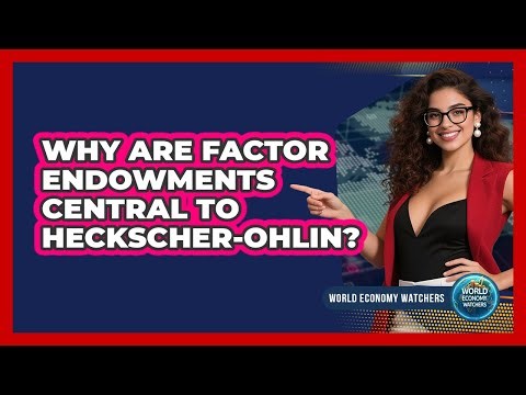 Why Are Factor Endowments Central to Heckscher-Ohlin?