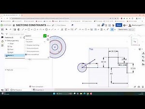 ONSHAPE TUTORIAL - SKETCHING - CONSTRAINTS