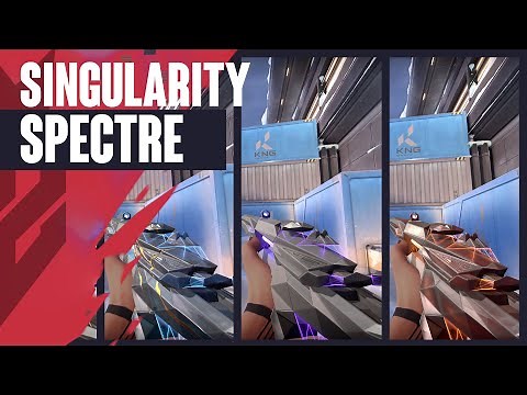 Singularity Spectre Skin Showcase [4K] - Valorant Singularity Skins