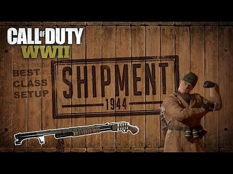 COD WW2 BEST LOADOUT - DOMINATE SHIPMENT 1944