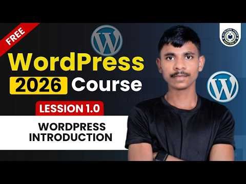 WordPress Complete Course 2026 (Hindi) | Introduction & Course Overview #C1 By Lt Ashik Ali Skills