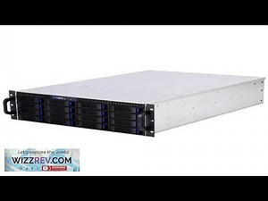 Network Attched Storage 3u Rackmount Server Chassis With 16 Hot Swap Bay