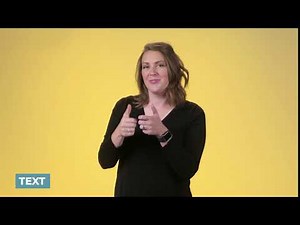Learn How to Sign Text in ASL | LearnHowToSign.org