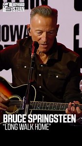 Bruce Springsteen “Long Walk Home” Stream his full interview now on YouTube or on the SiriusXM app! | The Howard Stern Show