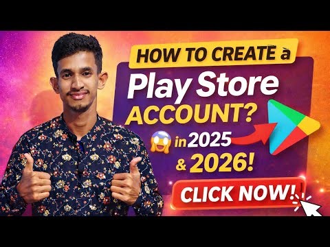 How To Create Play Store Account in 2025 & 2026 😱 | Step by Step EASY Method || Create in 5 Minutes?