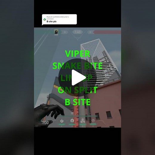 Mastering Viper Lineup on B Site Split in Valorant