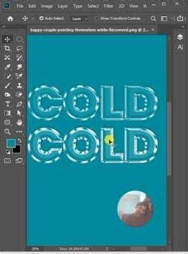 Text effect in Photoshop | Neon text effect in Photoshop