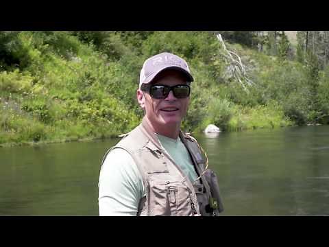 Como pescar con moscas secas aguas abajo