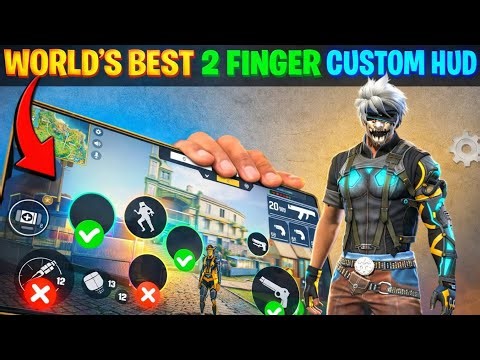 BRAZILIAN 🇧🇷 CUSTOM HUD | BEST 2 FINGER CUSTOM HUD 😱 | BRAZILIAN 🇧🇷 2 FINGER CUSTOM HUD CODE 🤯