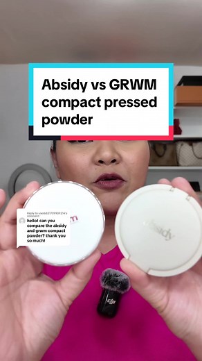 Absidy vs GRWM: Compact Pressed Powder Review and Comparison