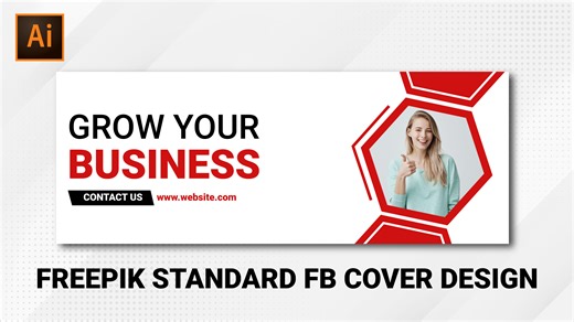 Simple Facebook Page Cover Photo Design with Illustrator #facebookcoverphotodesign #graphicssolutiontricks #graphicddesign #corporatedesign #illustratortutorialforbeginners #portfolio #coverdesign #portfoliodesign #illustratortutorial #adobe #illustrator #corporatedesign Watch Full Video:https://youtu.be/j7pY-NSMVxU | Graphics Solution Tricks