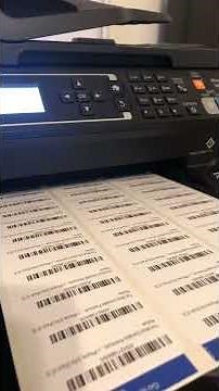 Printing Amazon FBA Labels using Epson printer!