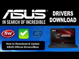 How to Download ASUS Drivers | How to Download ASUS Bios | Update Bios & Drivers