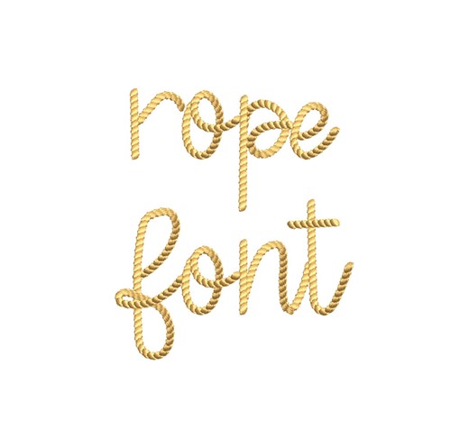 Mini Thin Rope Stitch FONT Cowboy Lasso Textured Alphabet Monogram Machine Embroidery Designs Handwritten Script Sizes 0.9 up to 2.1 Inch BX - Etsy