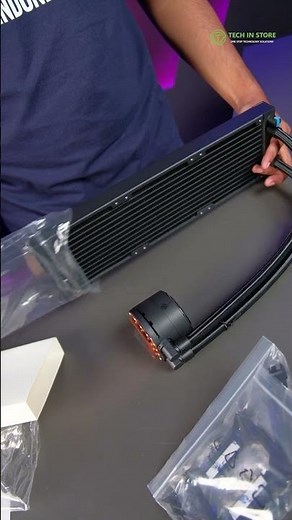 Unboxing MSI MAG Coreliquid E360#MSIID #MSI #liquidcooler #cpucoolers #gamer #gaming #pcgaming