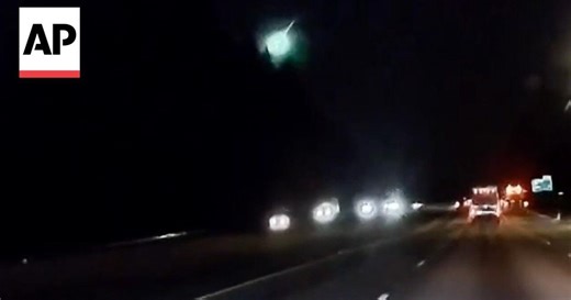 Suspected meteorite crashes through roof in Texas as meteors fall over the US