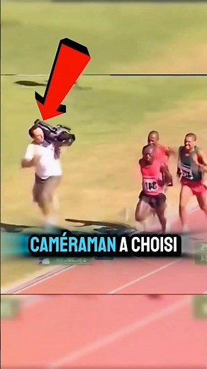 The fastest cameraman in the world? 😳🏃‍♂️📸