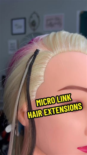 These micro link hair extensions from @dooreshairofficial were surprisingly easy to put in 💁🏻‍♀️✨ #hair #hairtok #hairextension #microlinks #hairtutorial