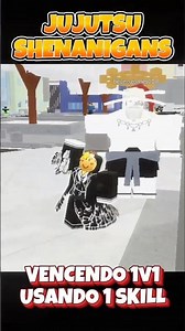 1v1 no Jujutsu Shenanigans sem skill - Roblox