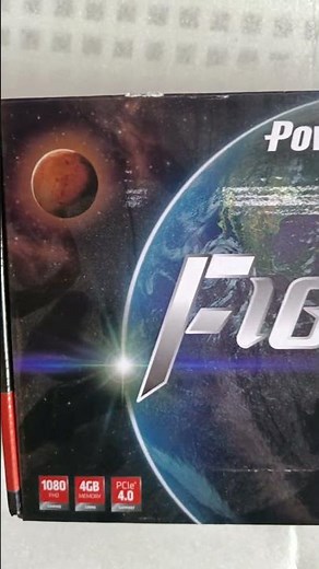 AMD RX 6500 XT Powercolor Fighter - Unboxing #rx6500xt #powercolor #amd #gaming