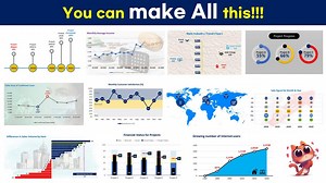 Infographic Excel Chart - Make Your Report Beautifully - Etsy UK