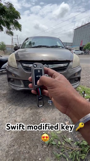 Swift modified key upgrade your key 🔑 #suzuki #swift #baleno #modified #key #flipkey #viral #short