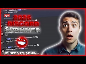 New Discord Spammer 2026 (Without Admin) 😱 — The Most Powerful Bot Ever Made! [ Xe Spammer ] 🎯