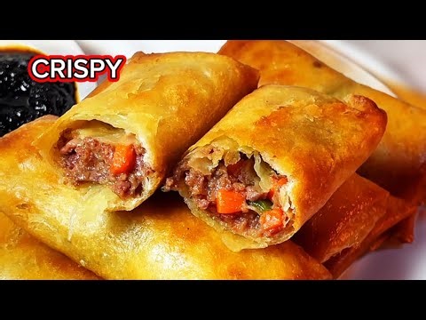 How to Make Crispy Spring Rolls From Scratch | Wraps, Filling & Frying