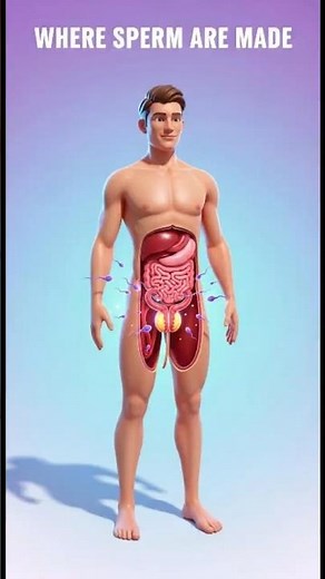 Where Sperm Are Made – 3D Educational Short #shorts