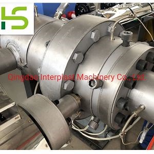 [Hot Item] Two Layers Ab Type and Three Layers ABC Type Plastic Pprc/HDPE/LDPE/PP/PVC Pipe Extruder/Electric Conduit Pipe Extrusion Line