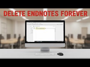 How to permanently remove endnote reference from word document || How to delete endonote citation