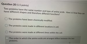 Do proteins have the same number and type of amino acids How is it that they can have different shapes and therefore different functions? [2025] | QAQooking.wiki