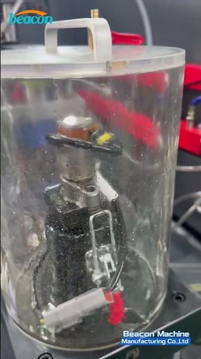 HEUI injector testing-BEACON #commonrail #heui #cambox #beacon #diesel #shorts