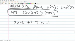 (a) Decide for which integers the inequality 2^n>n^2 is true. (b) Prove your claim in (a) by mathematical induction. | Numerade