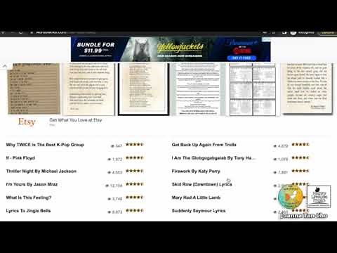 Make a Music Mad Lib