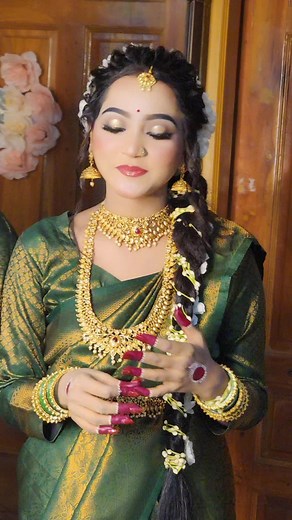 South Indian Bridal Makeup Tutorial by Taspiya Faraji