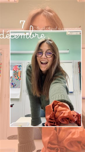 Alice à l’école | 👩🏽‍💻 7 décembre 👩🏽‍💻 À tous les futurs crépistes, voici une petite vidéo sur le logiciel de programmation : Scratch ! J’espère qu’elle... | Instagram