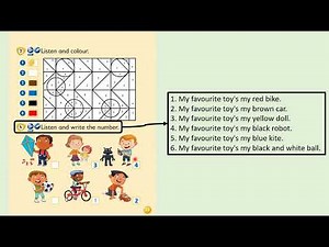 Kid's Box Starter - Review - Unit 1, 2, 3, and 4 - 4 - Listen and write the number.