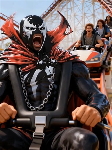 3d Printed Spawn Having the Time of His Life #satisfying #viral #3dprinting #3dprint