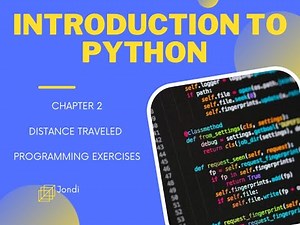 Python Programming Exercises: Distance Traveled