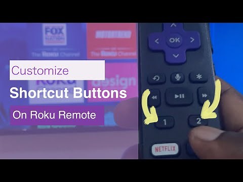 Customize Roku Voice remote pro personal shortcut buttons