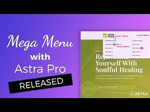 RELEASED: Astra Pro Mega Menu