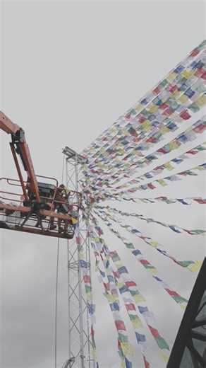 The Shambala crew are busy behind the scenes creating magic and turning these gorgeous fields into our slice of Utopia ✨ And in just a matter of days, the gates will swing open to welcome you lot home! We can’t wait to see you all x | Shambala Festival
