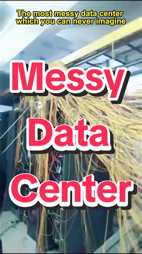 Unbelievable Chaos: Inside the Messiest Data Center Ever!