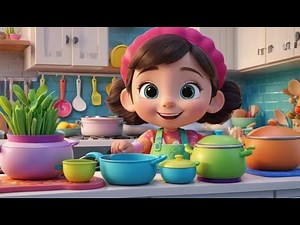 Toy kitchens go cook cook cook | English Nursery Rhyme | Kids Songs | Baby Music