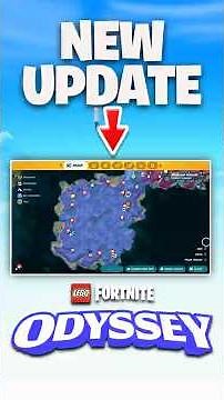 NEW UI & Map Indicators Added in Today's NINJAGO x LEGO Fortnite Odyssey Update!