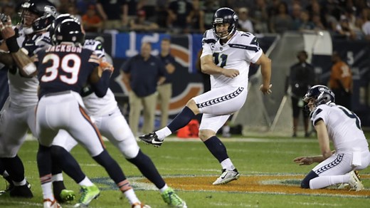 Janikowski launches 56-yard field goal before halftime